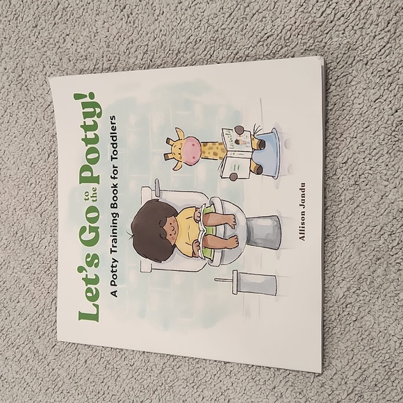 Other | Lets Go To The Potty Allison Jandu Potty Training Book | Poshmark